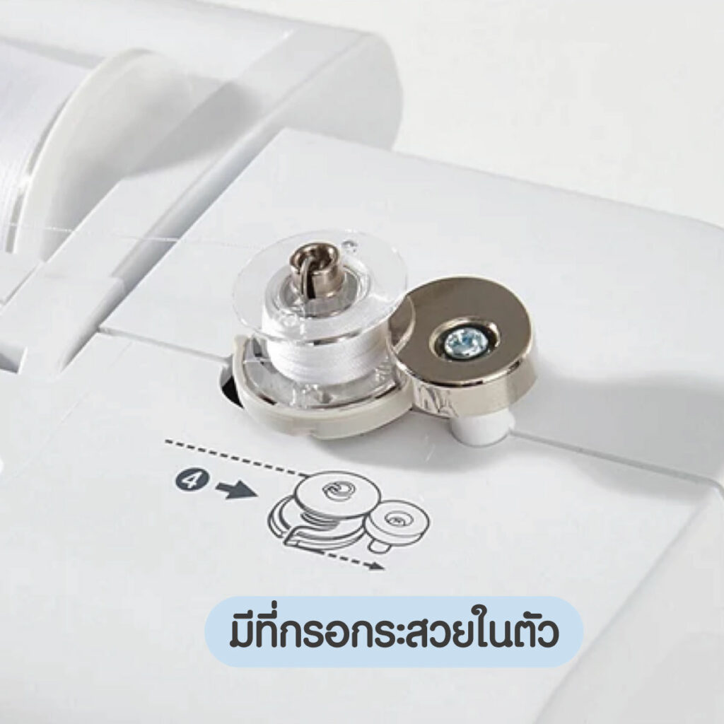 จักรปัก Brother M330E มี 135 ลาย สนเข็มอัตโนมัติ ปักเสื้อนักเรียน โลโก้ ...