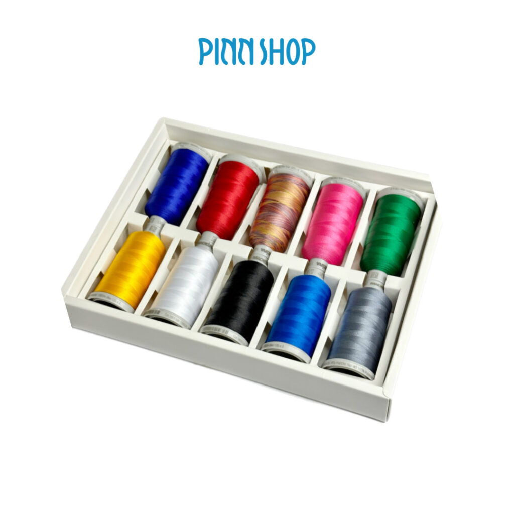 ชุดกล่องไหมปัก Basic Set 10 หลอด – PinnShop