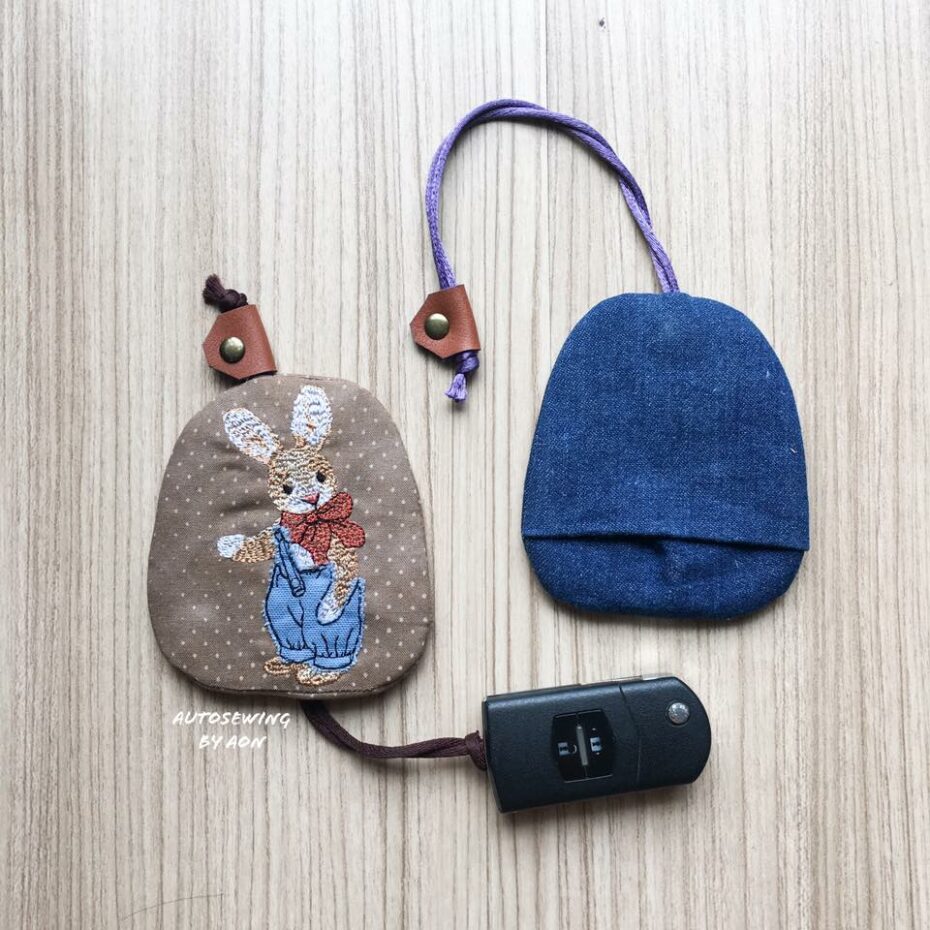 AutoSewing Key Cover : Bunny Collection Set ( 4 Designs ) – PinnShop